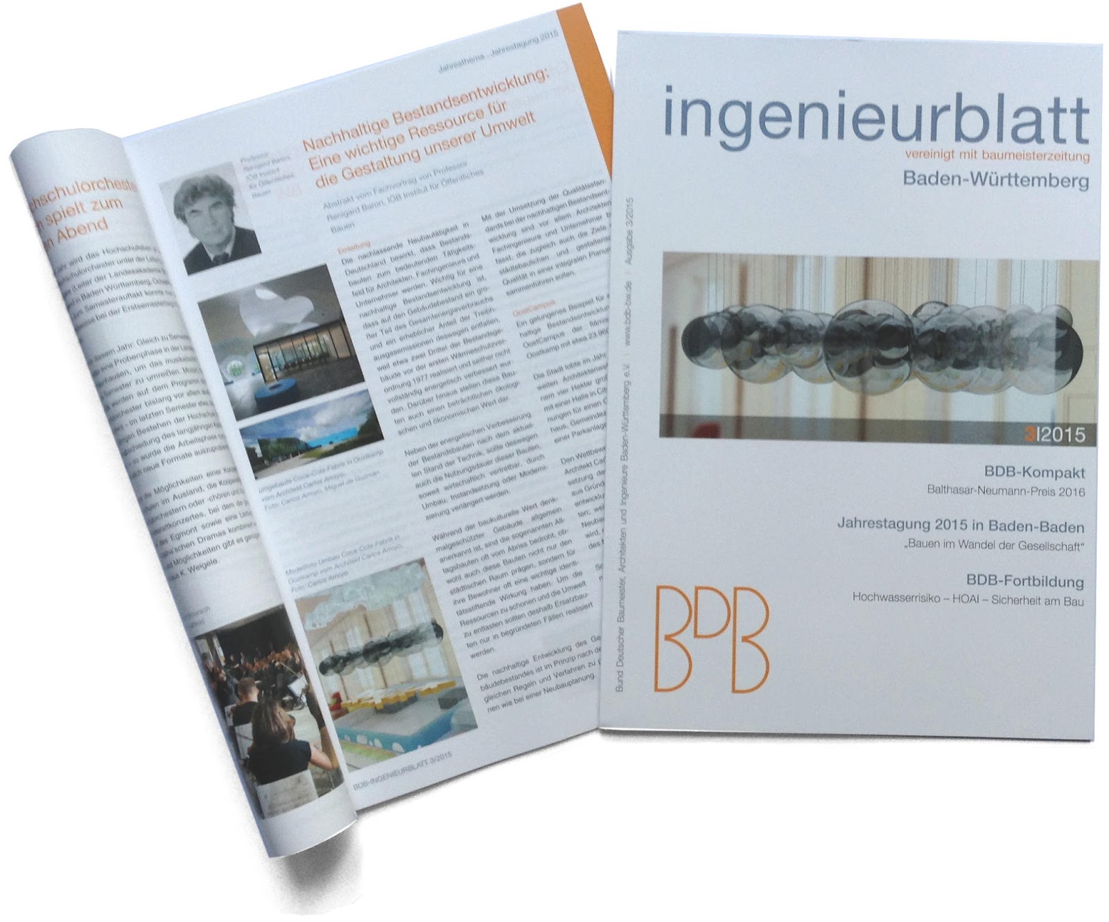 noticias / news / nieuws: On the cover of a German engineering magazine