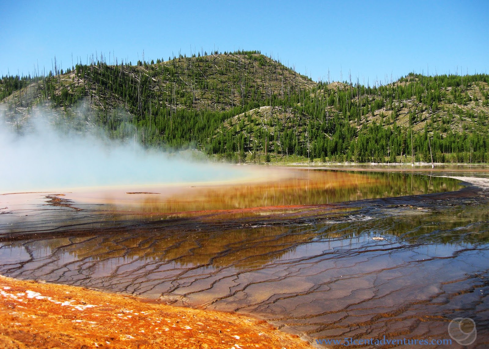 51 Cent Adventures: Midway Geyser Basin - Yellowstone National Park