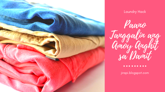 Laundry Hack: Paano Tanggalin ang Amoy Anghit sa Damit