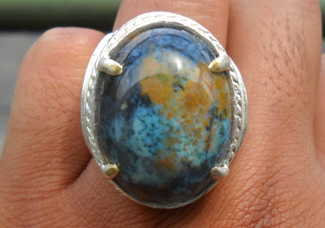 Pesona Batu Akik: BBA02- SOLD- Batu Bacan Pancawarna .... Antik Sekalii