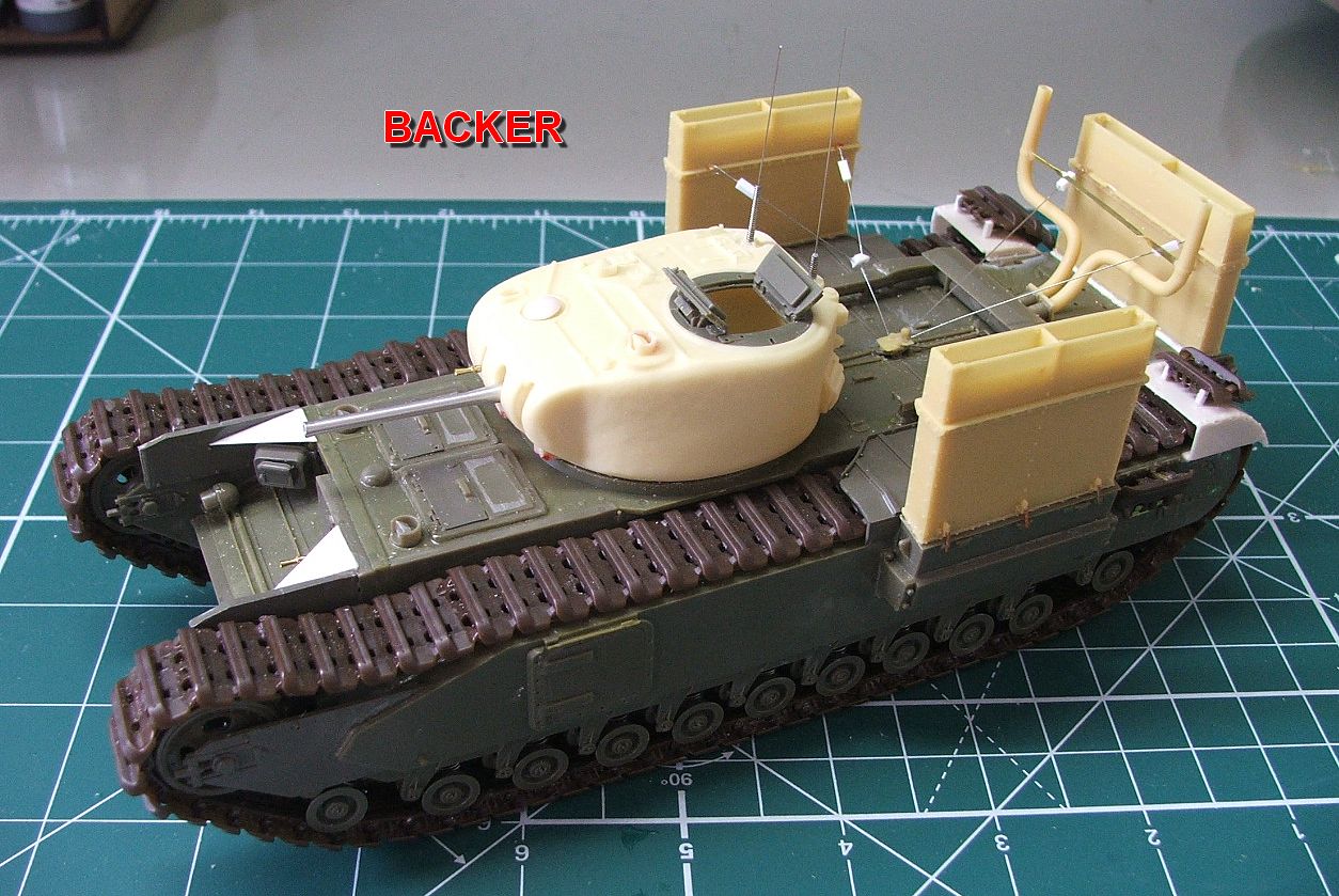 Panzerserra Bunker- Military Scale Models in 1/35 scale: Churchill Mk ...