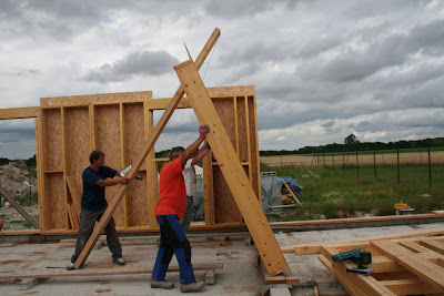 Chronique d'une construction de maison en Paille Ossature Bois dans la ...