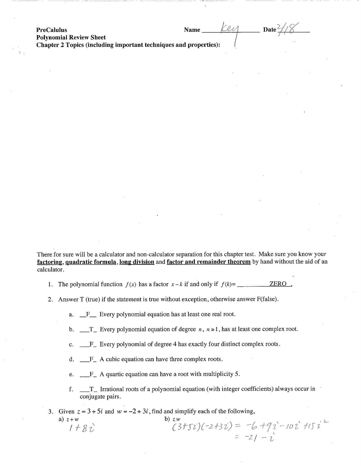Jiazhen s PreCal Chapter Test Review Sheet Answers jiazhen-s-precal-chapter-test-review-sheet-answers