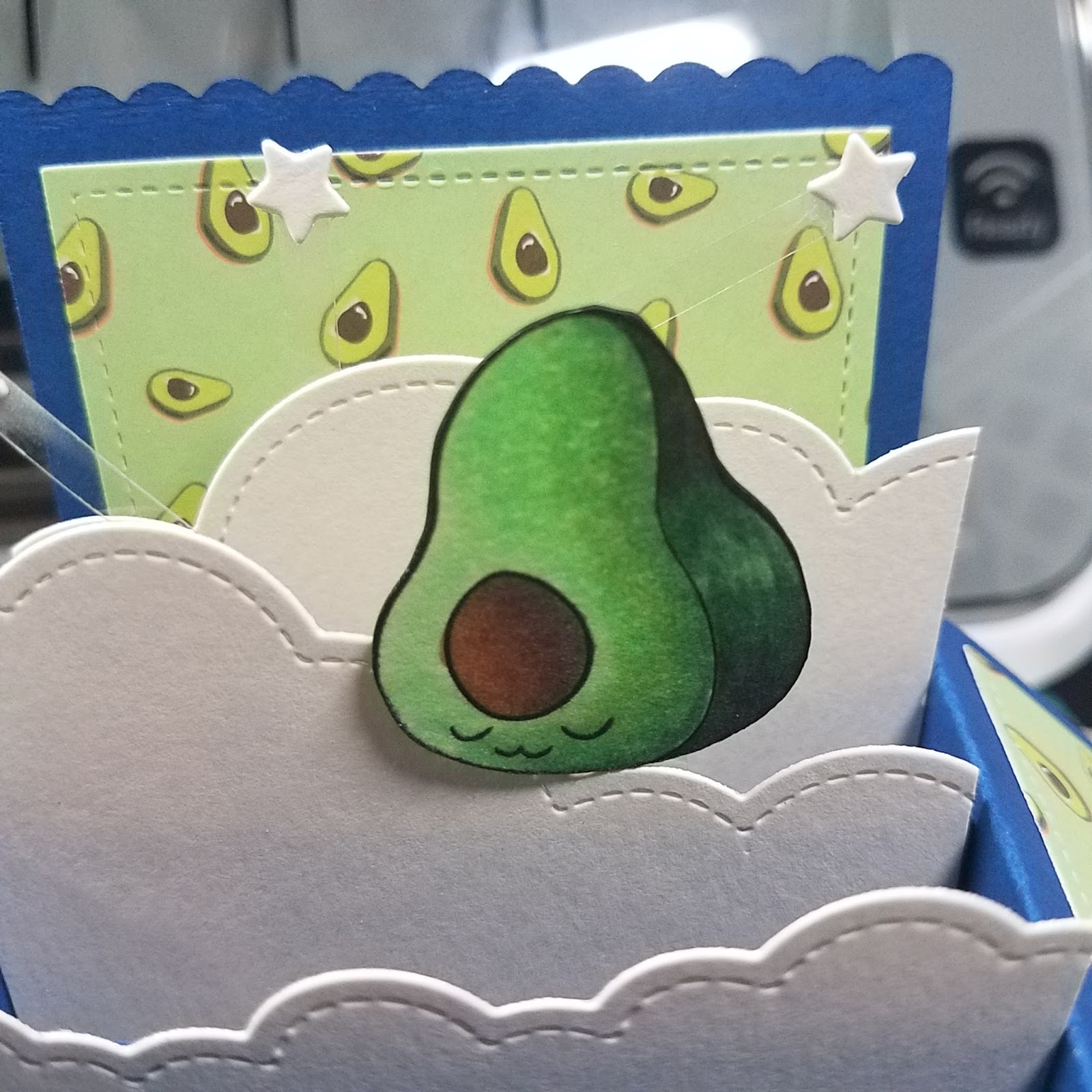 Fawntastic Creations ☆: Avocado Box Card - Beth Duff Designs