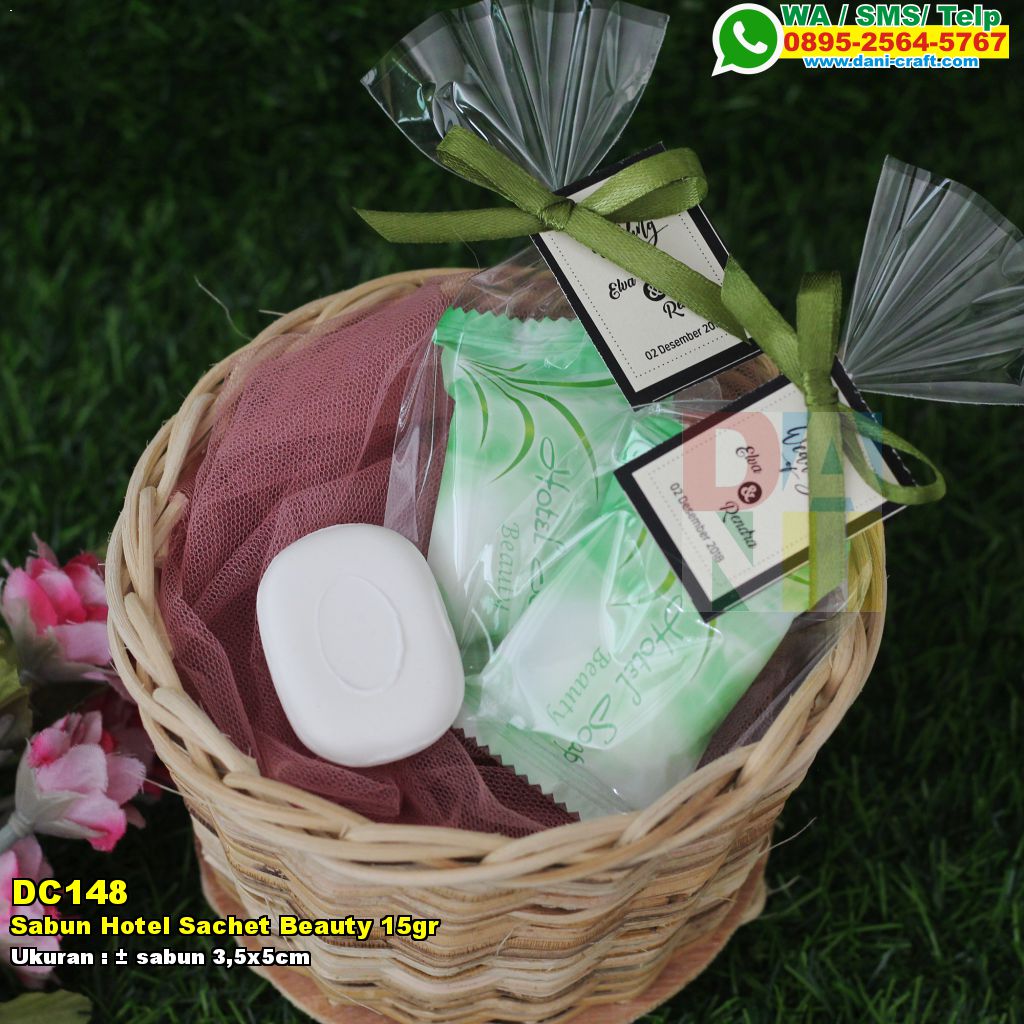 Sabun Hotel Sachet Beauty 15gr | Souvenir Pernikahan