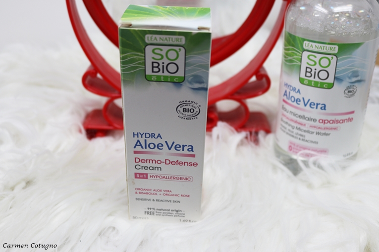 So' Bio Etic, recensione crema viso Dermo Defence all'Aloe Vera | Carmy ...