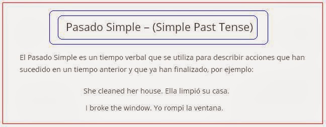My English Pages Online: Simple Past (RULES & EXAMPLES)