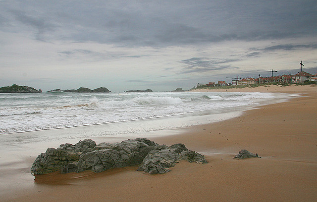 Playa en Noja, Cantabria