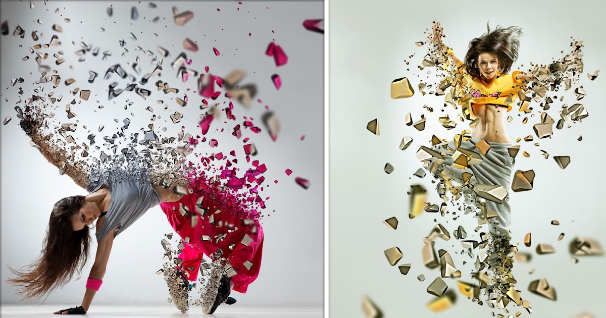 Photoshop Tutorial 3d Dispersion Effect Photoshop Actions Tasty