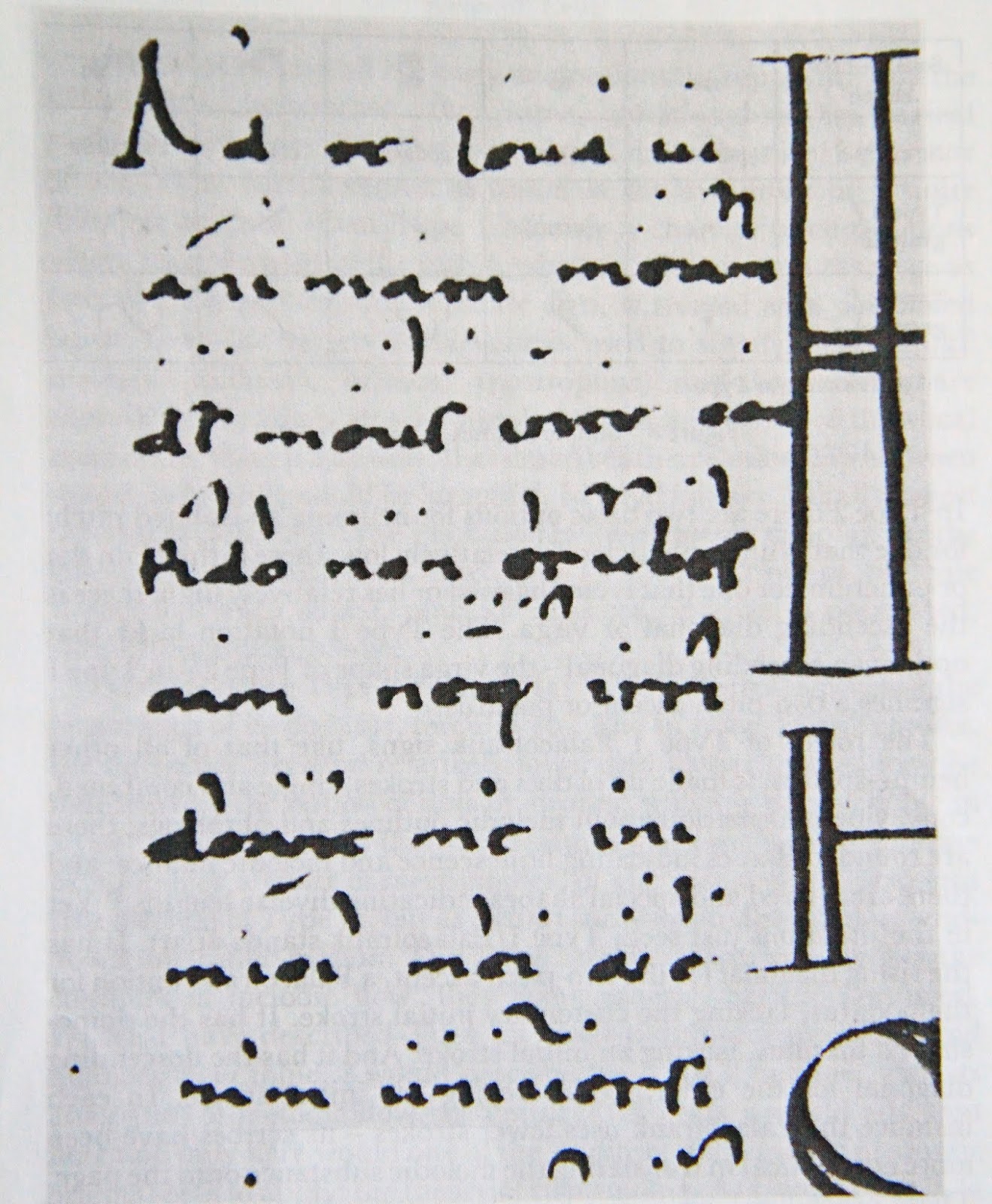 Un poco de todo: Sobre el origen de los neumas