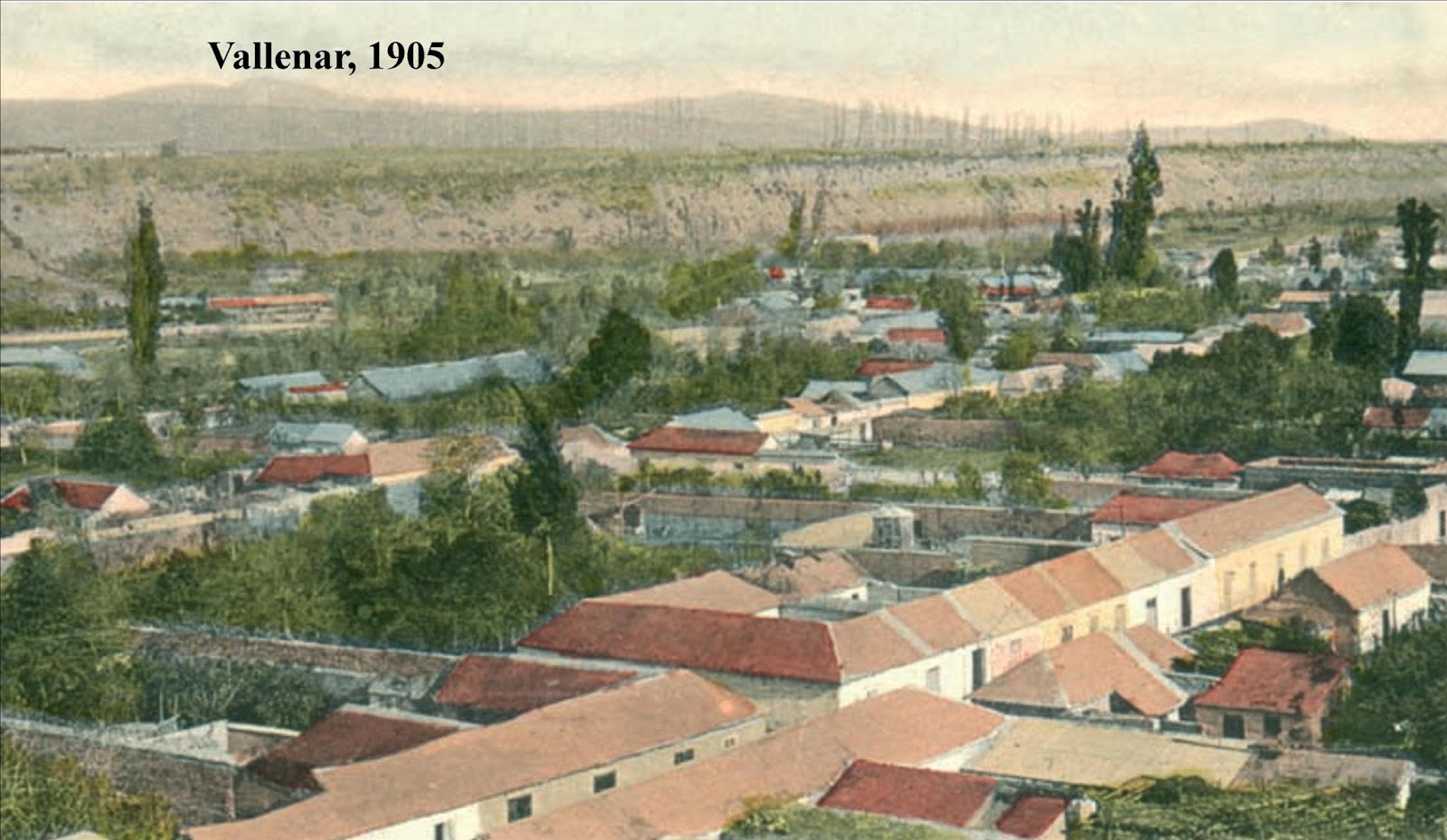 Imágenes de Chile del 1900: Vallenar