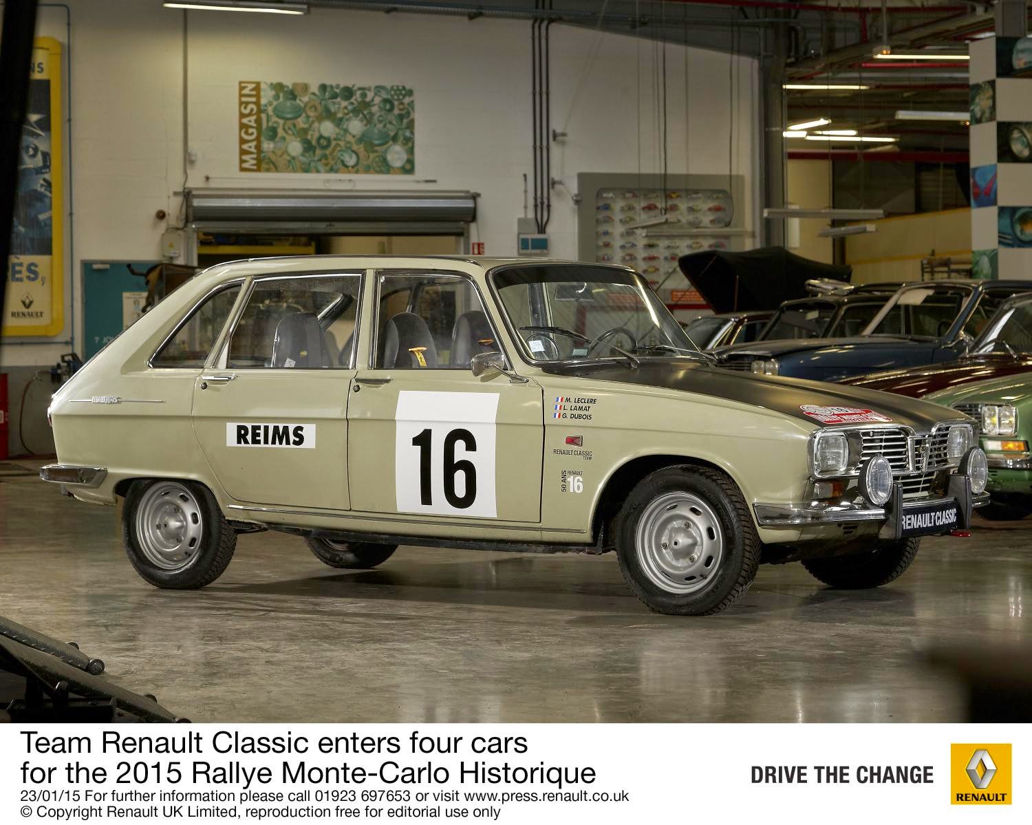 The Door Industry Journal: Team Renault Classic Enters Four Cars For ...
