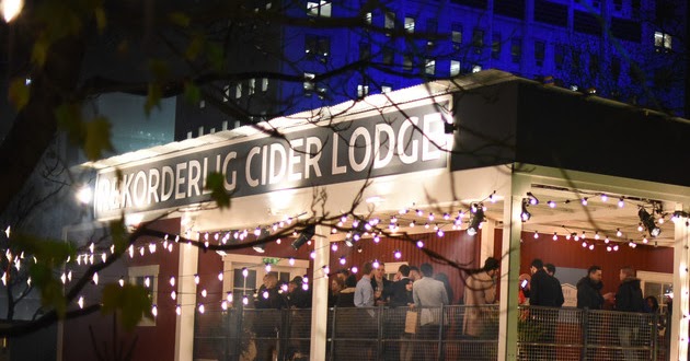 London Pop-ups: Rekorderlig's Winter Pop-up Cider Lodge on the South Bank