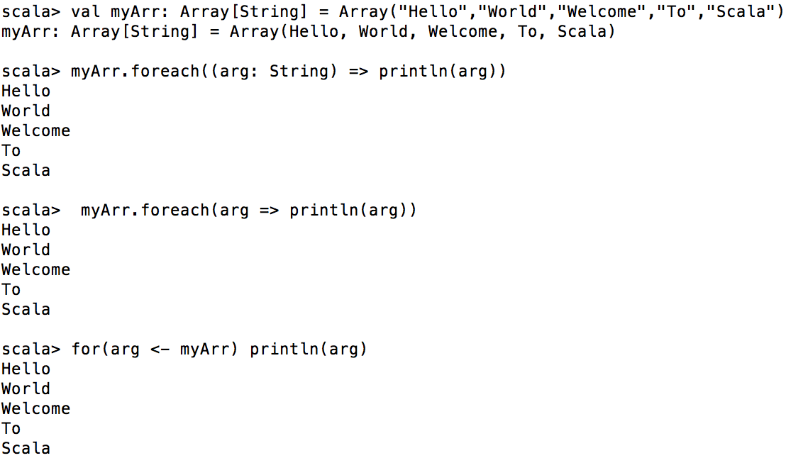 New Tech Thoughts : Scala - Brief overview and getting started