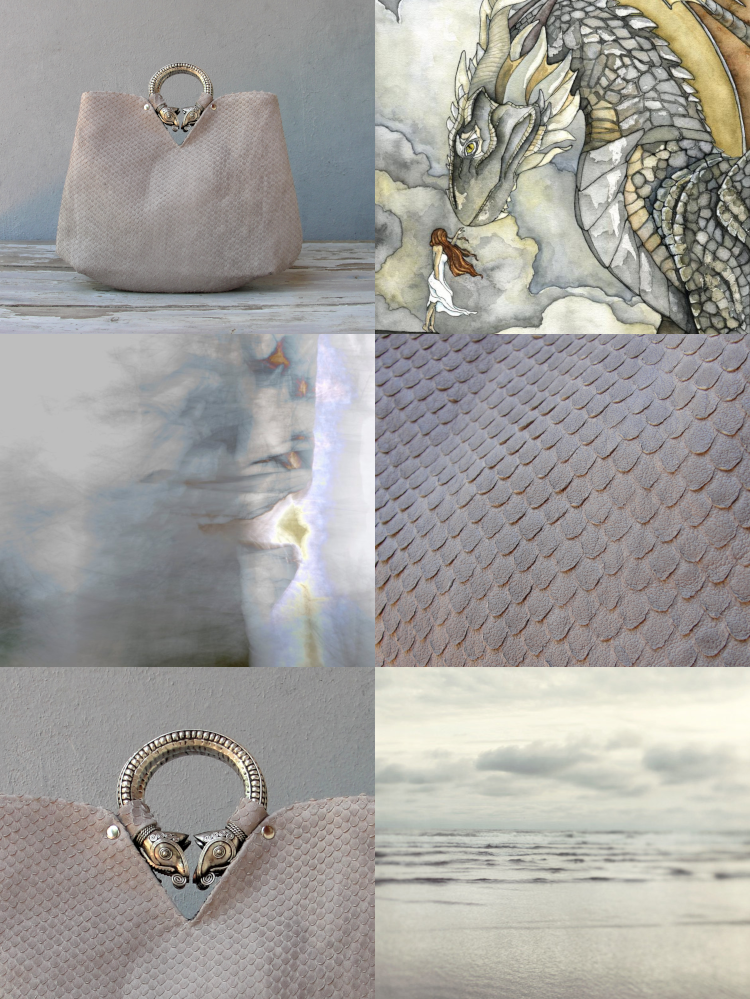 Star of the East: Newly Listed: Dragon Leather Bag