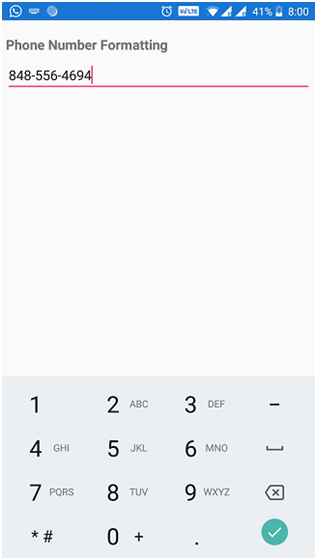IT Amaze: How to mask phone number like XXX-XXX-XXXX in Xamarin Forms ...
