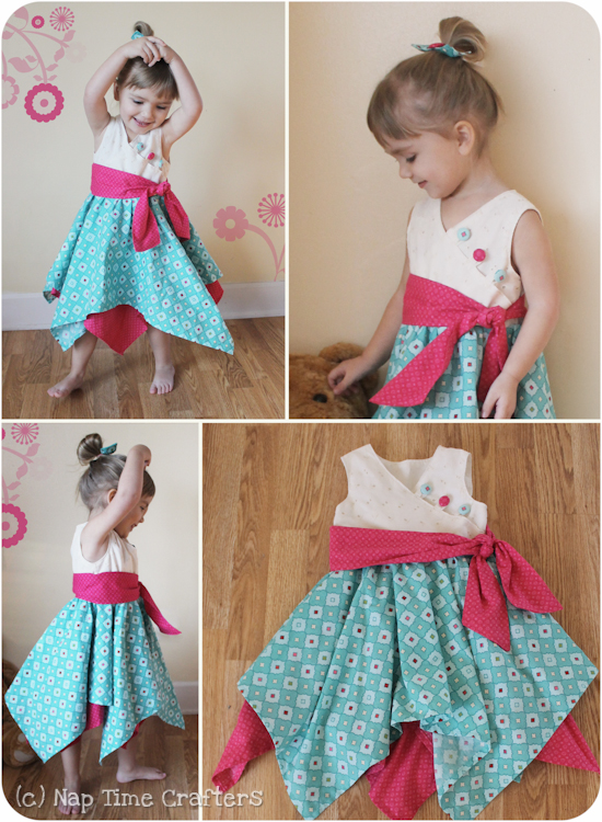 Project Run and Play: Time to Vote: The Party Dress Pattern Remix