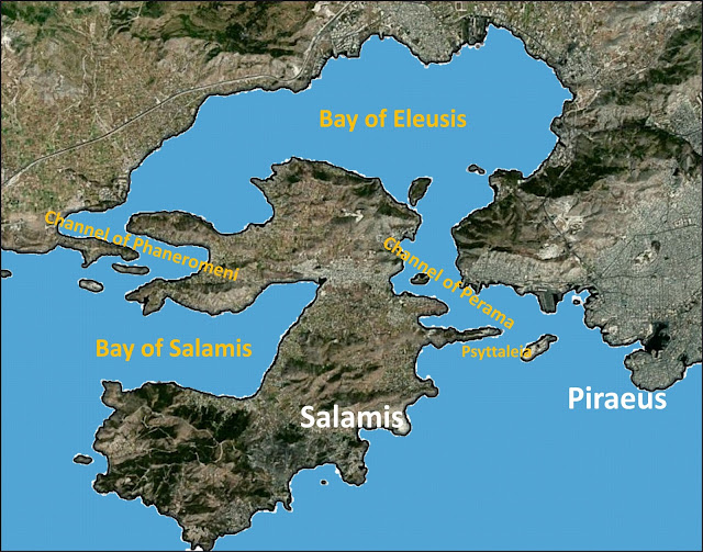 The Battle of Salamis - Maps