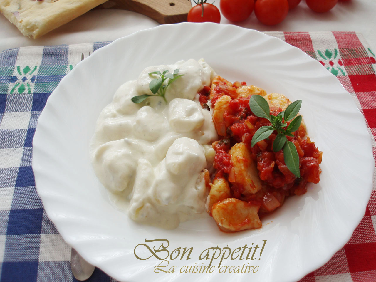 La cuisine creative: Domace njoke u umaku od paradajza i gorgonzole