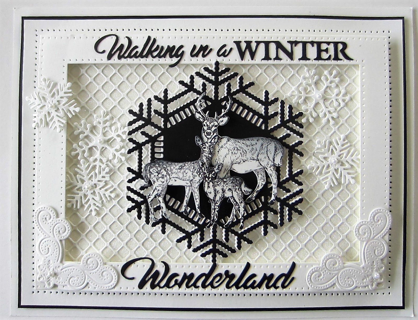 PartiCraft (Participate In Craft): Winter Wonderland Card