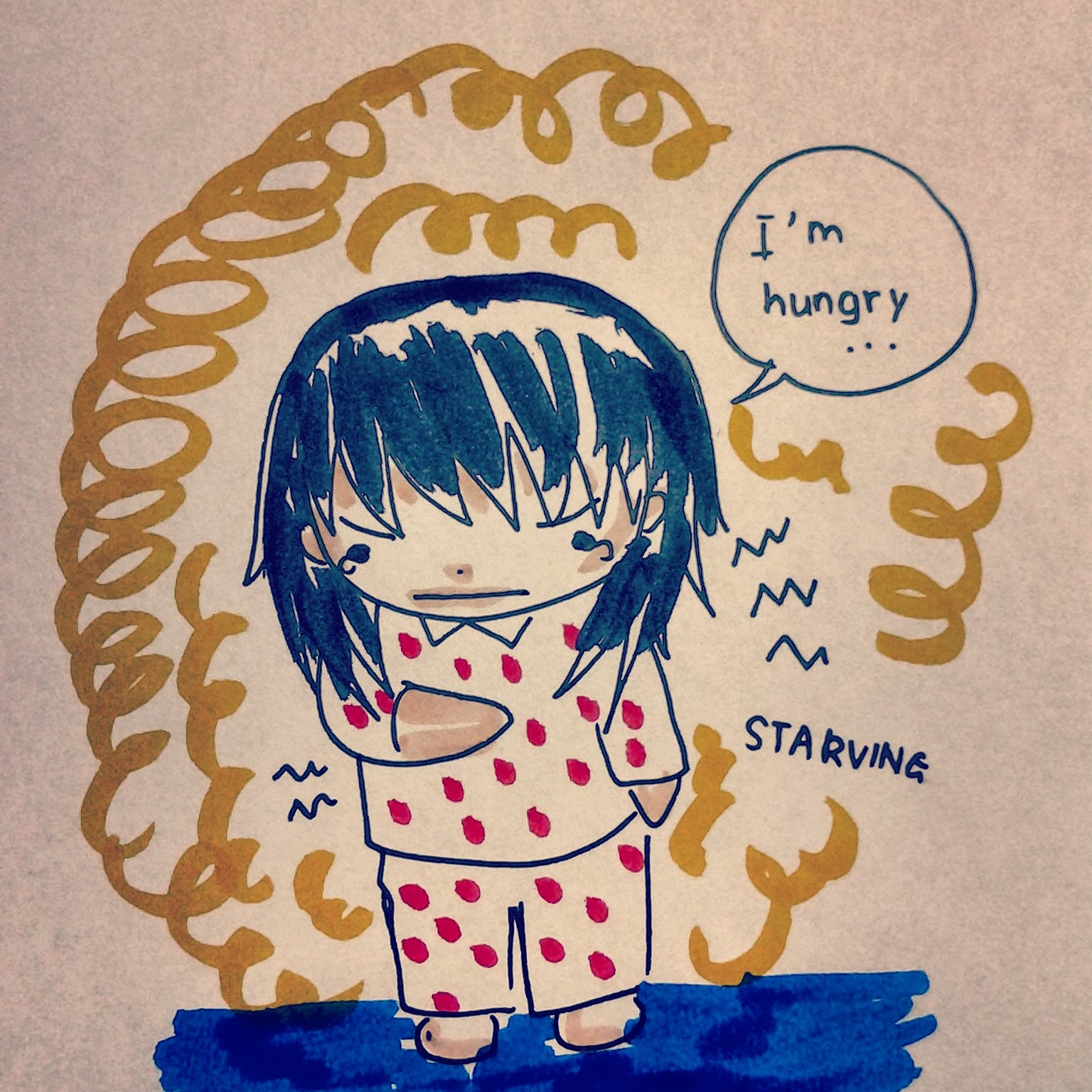 Just Being Myself: I am so hungry right now._.#need some foods to eat=_=