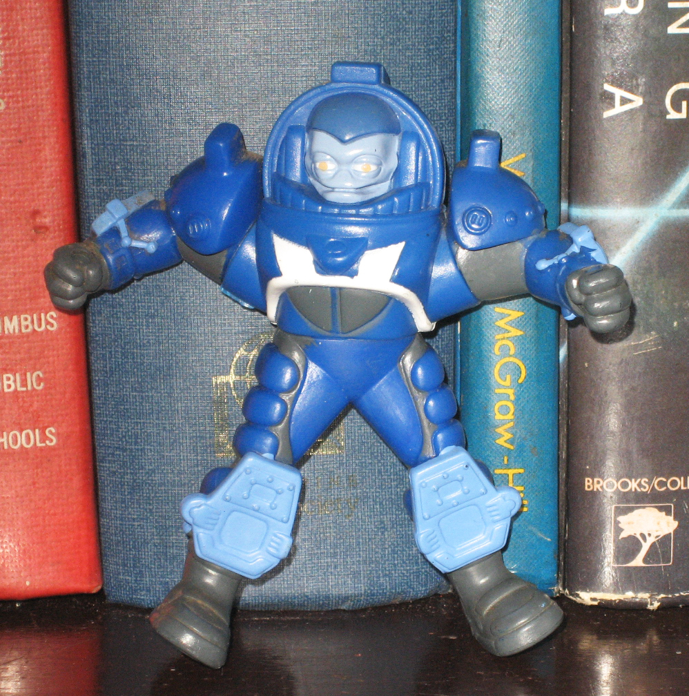 Percy's Fast Food Toy Stories : Burger King - Butt Ugly Martians - Blue