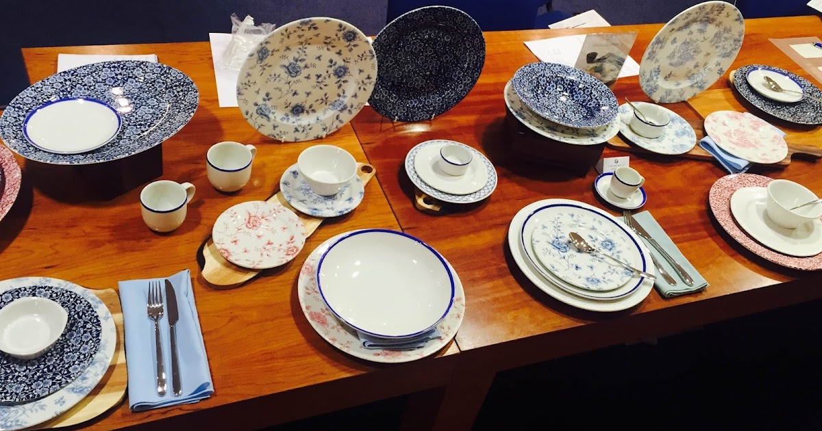 Hospitality Place : The Blue Story Churchill Dinnerware Fall Launch