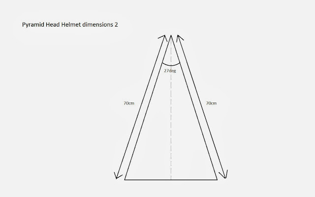 Into the mind of Oddness: Pyramid Head Helmet Tutorial
