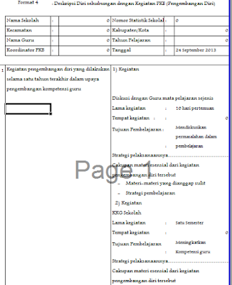 aplikasi pkg 2017 - 2018 excel Format Terbaru Lengkap - Biologizone