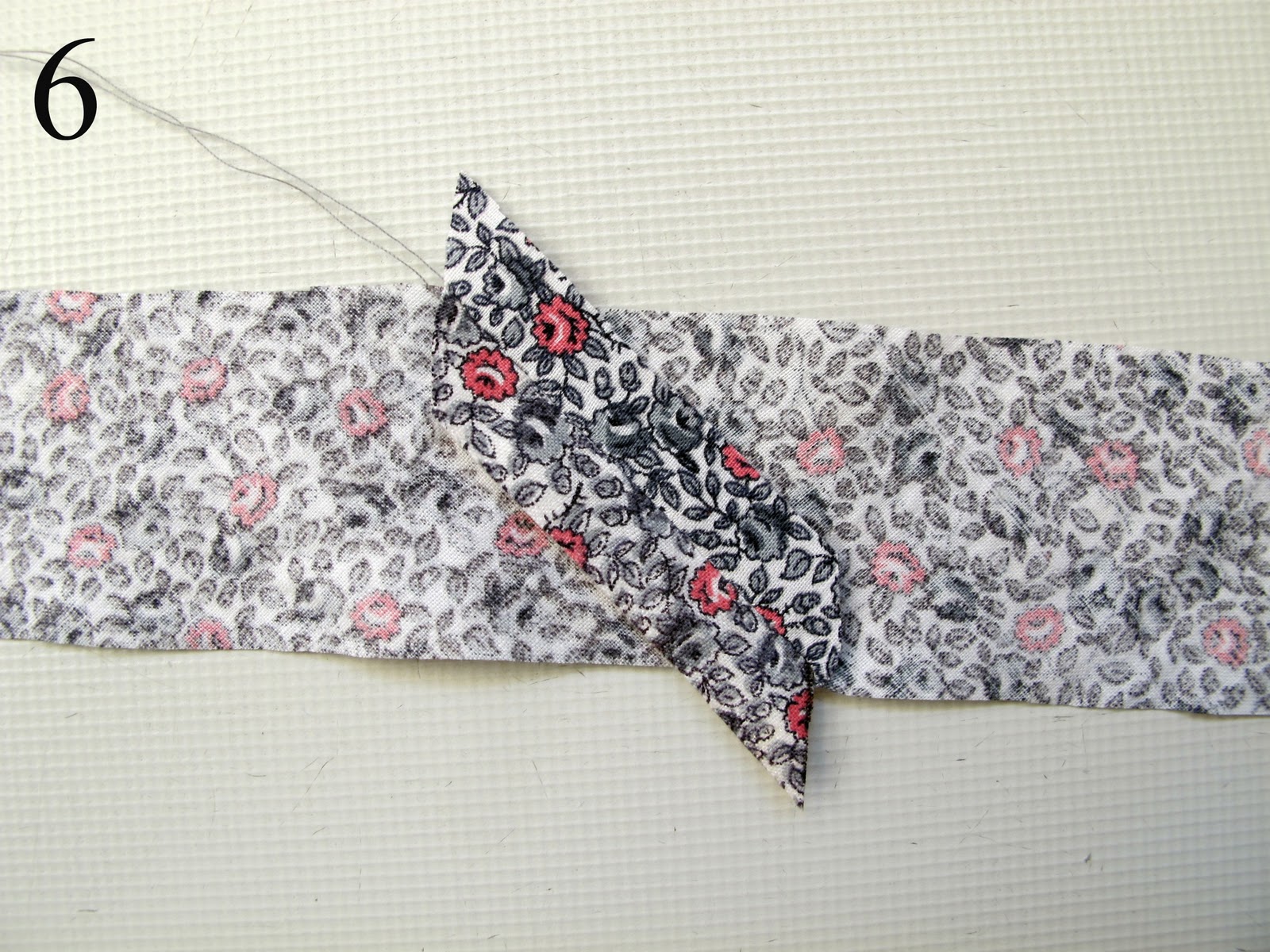 marapytta syskole: Tutoriale - sy skråbånd sammen diagonalt