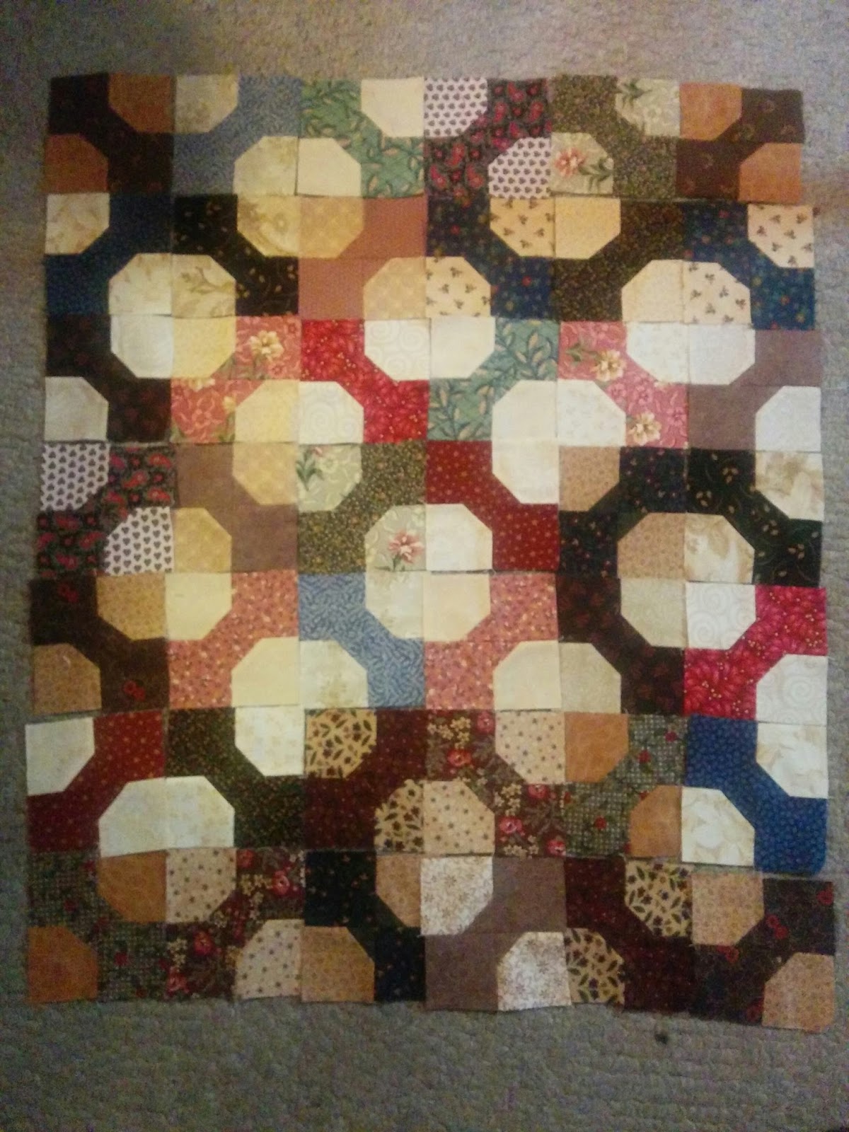 Homemade Gone Wild: Circle of Friends Quilt Finished