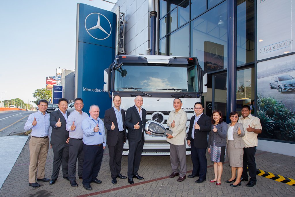 Mercedes-Benz to Provide Actros Trucks to Linde Philippines | CarGuide ...