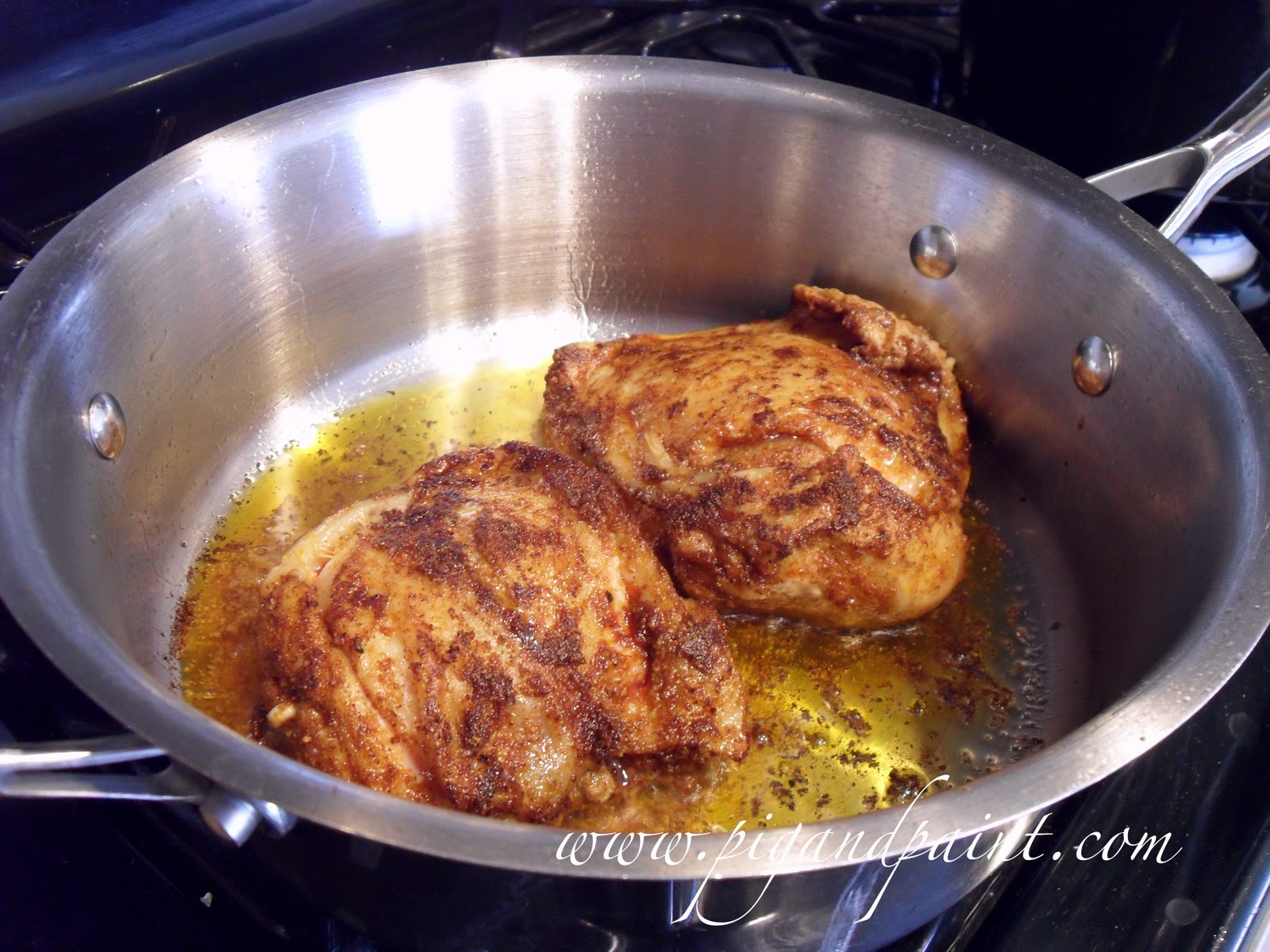 Dominican Gone Crock Pot - Pollo Guisao