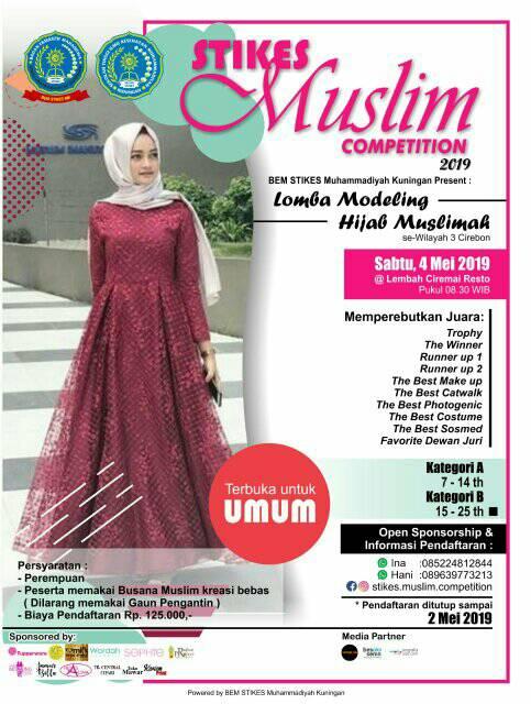 Lomba Modeling Hijab Muslimah 2019 - LOMBA FASHION SHOW 2020 / 2021