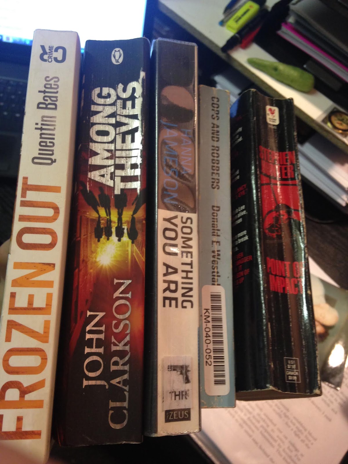 COL'S CRIMINAL LIBRARY: LOGGING THE LIBRARY - PART EIGHTY-SIX