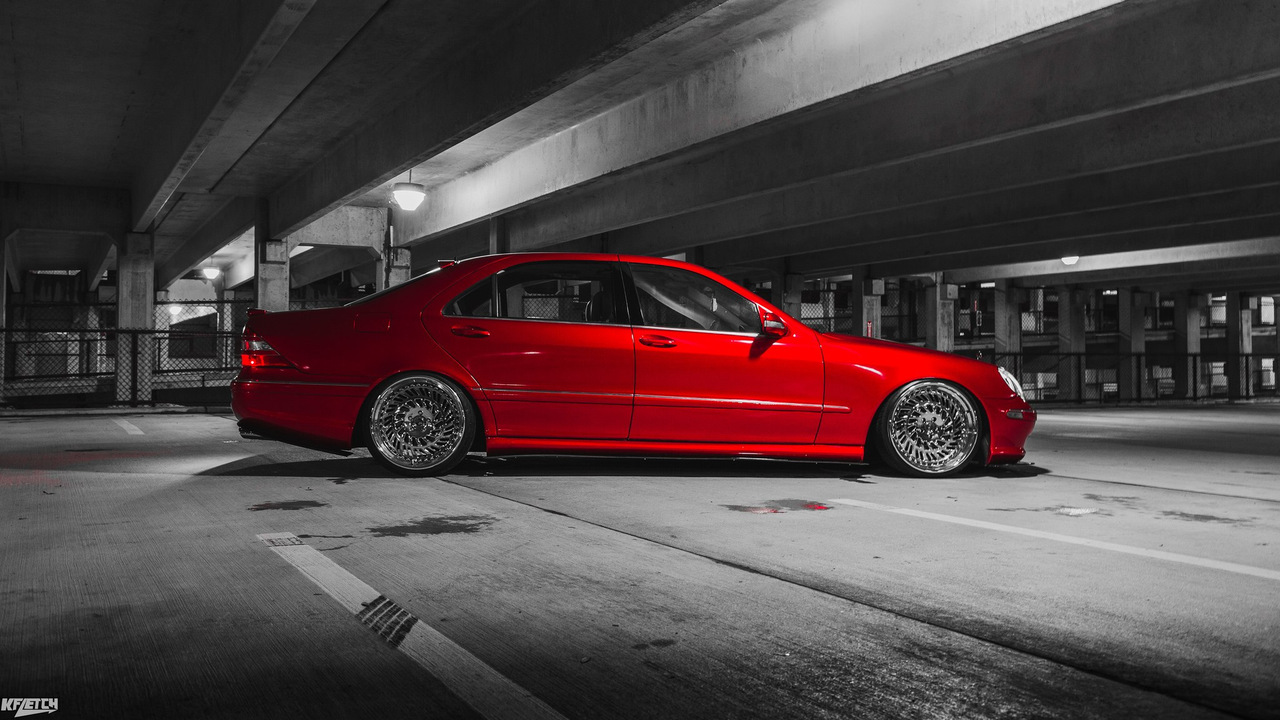 Mercedes-Benz W220 on 20" Watercooled Ind LP 1 | BENZTUNING