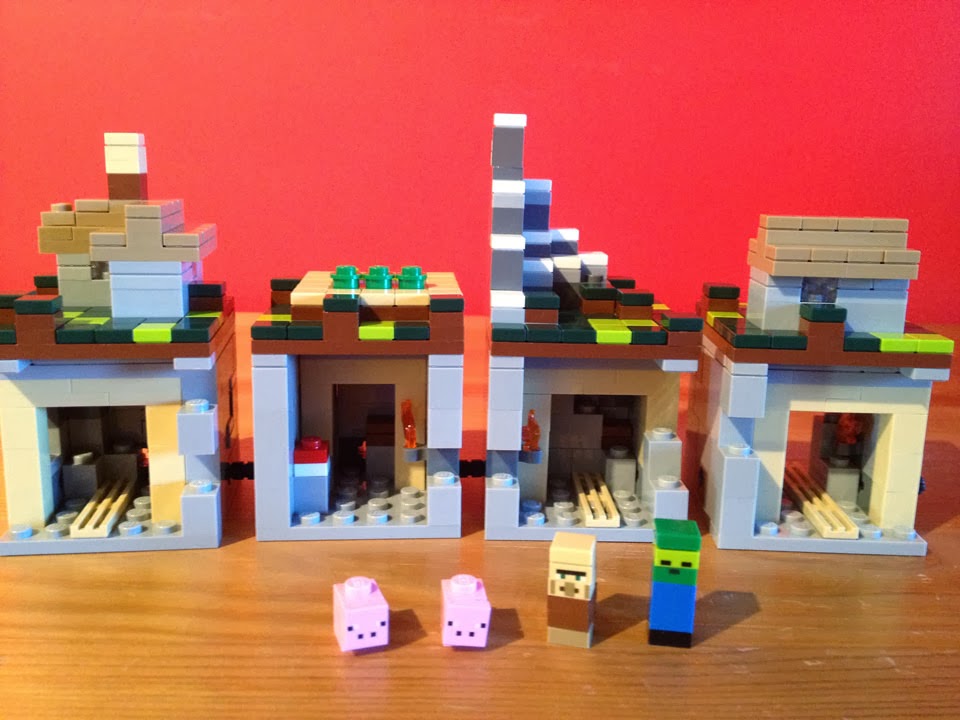 Fully Jointed Play Figures: Lego Minecraft + Lego DC Comics