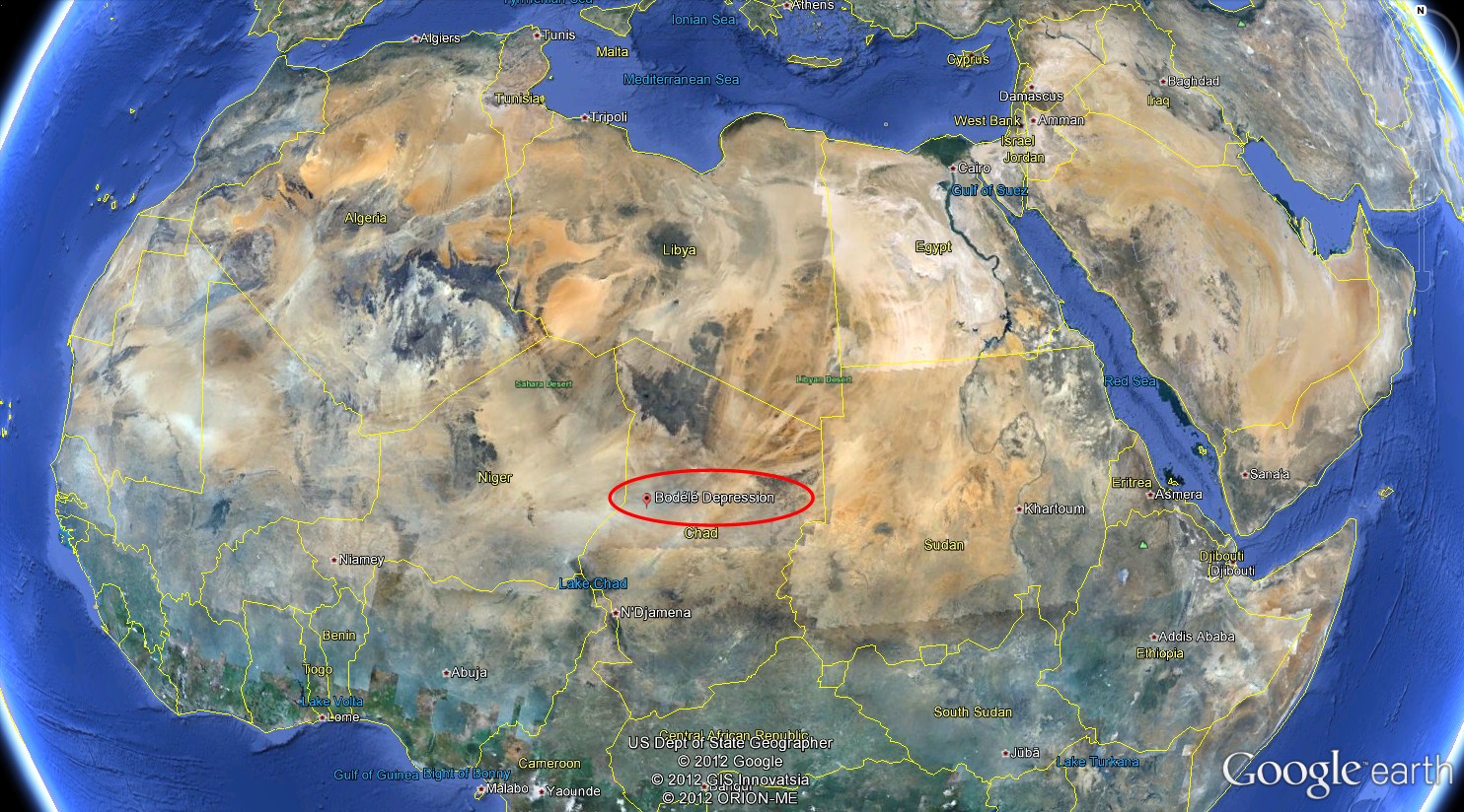 Bodélé Depression - Alchetron, The Free Social Encyclopedia