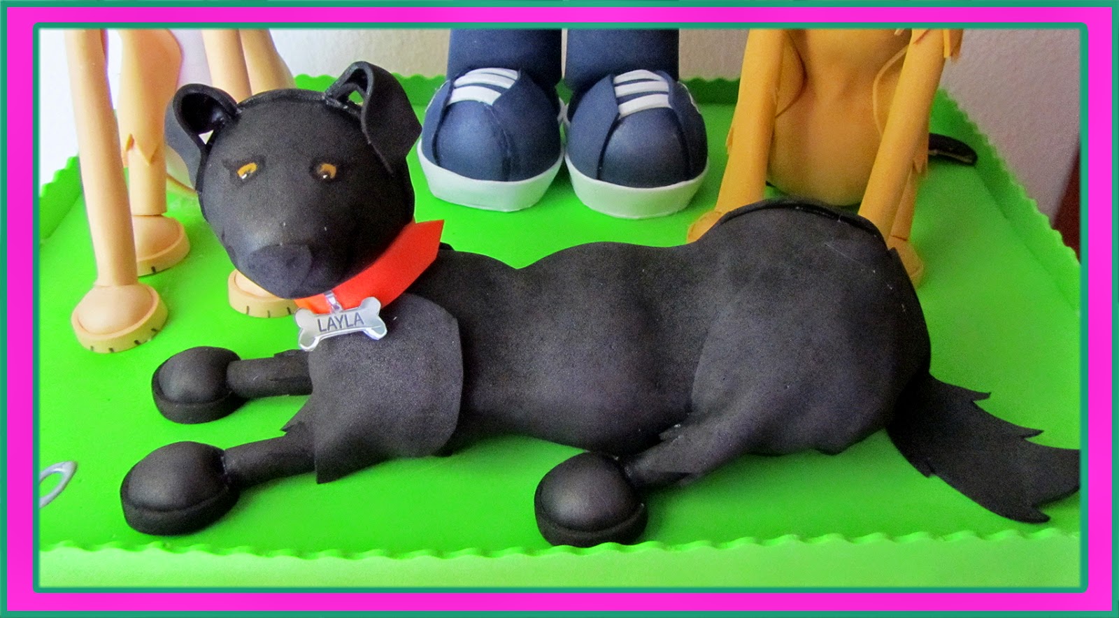 El Taller de Canelita: FOFUCHOS CON PERRO (FO-0013)