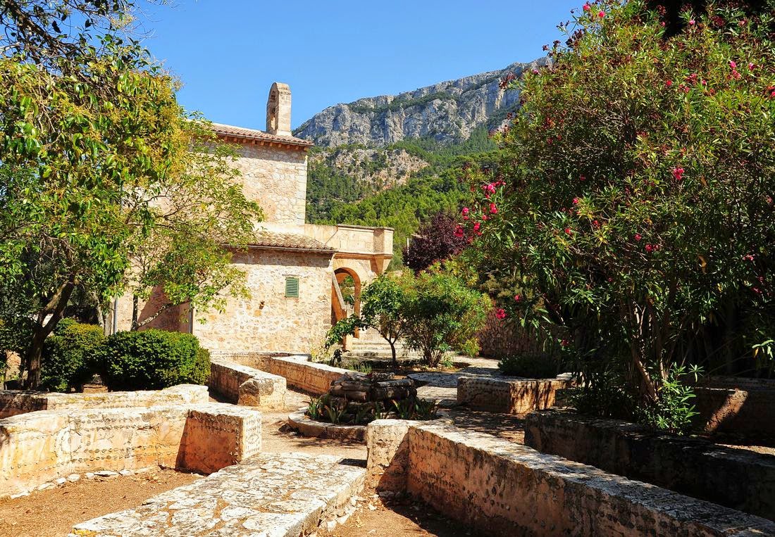 Religious Tourism: Miramar Monastery. Mallorca. Spain.