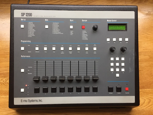 MATRIXSYNTH: Emu SP-1200 Sampling Drum Machine SN 109604285