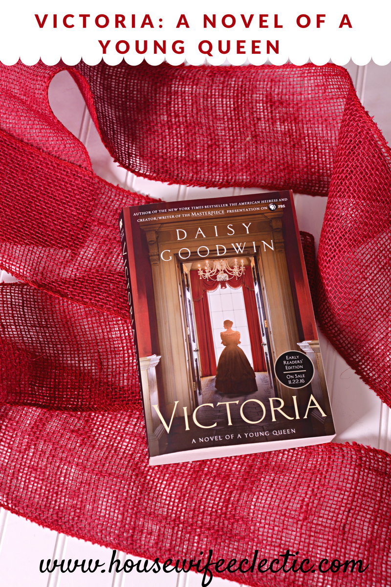 Victoria: A Novel Of a Young Queen and Lace Votives - Housewife Eclectic