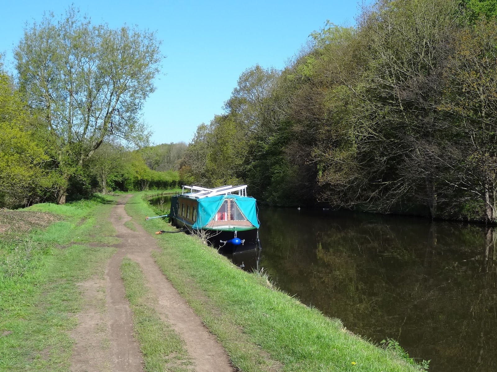 The first fully solar powered narrowboat