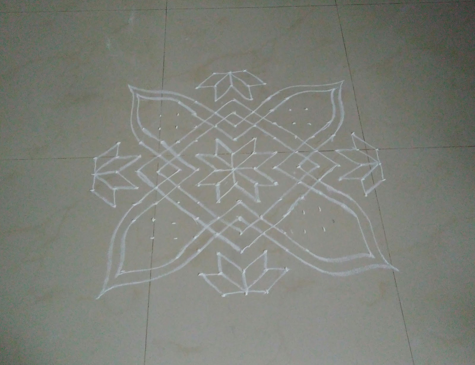 Sudrisht - Kolams & Rangolis: Dots Rangoli!