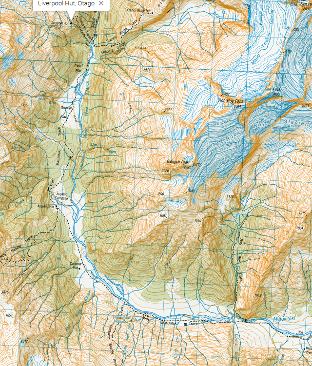 A Welcome Sight: Liverpool Hut, Mt Aspiring National Park, January 2014