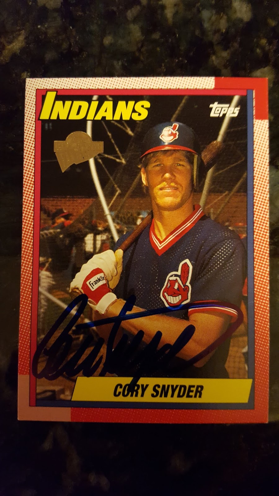 Autograph Through The Mail Athletes: Cory Snyder