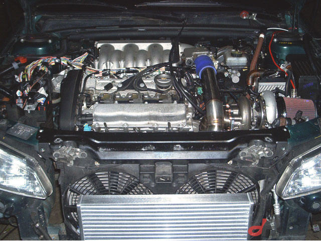 .: Peugeot 406 V6 Turbo 317 HP. GT25/40R - DP Engineering