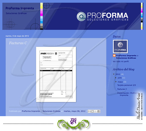 Paula Denise Arias Proforma Imprenta