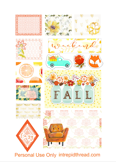 New Quilter's Planner Stickers | The Intrepid Thread
