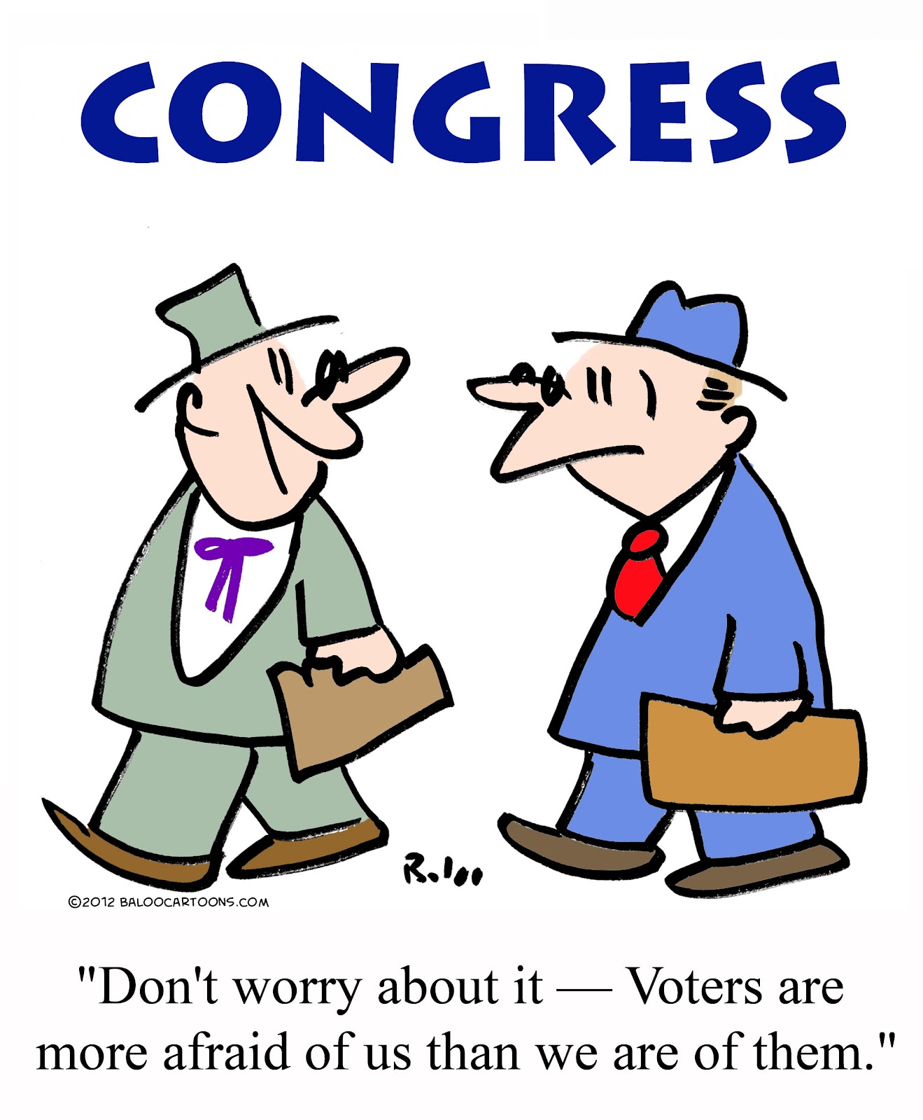 BALOO'S CARTOON BLOG: Congress cartoon
